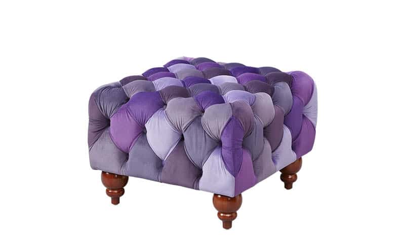 Footstool Royal Purple - Jan Frantzen
