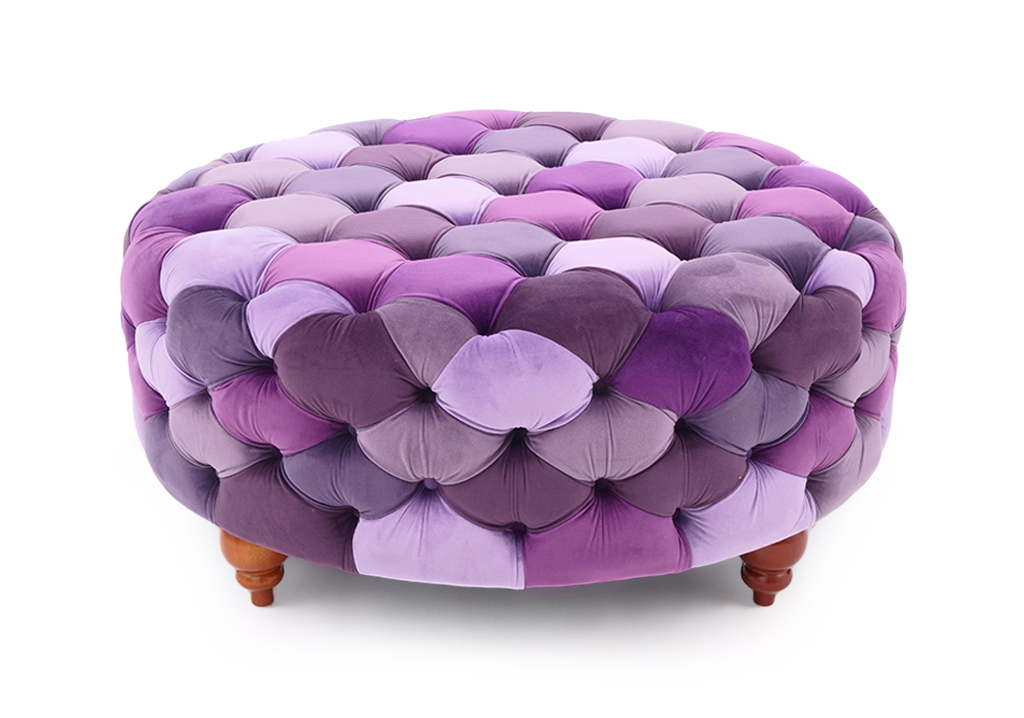 Footstool Royal Purple - Jan Frantzen